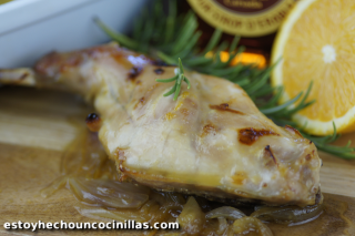 Roasted Marinated Rabbit With Rosemary, Orange and Maple Syrup Recipe